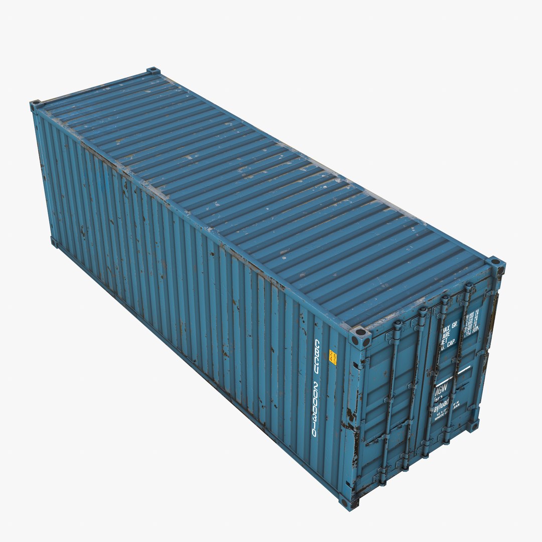 3D Container Model - TurboSquid 2258306