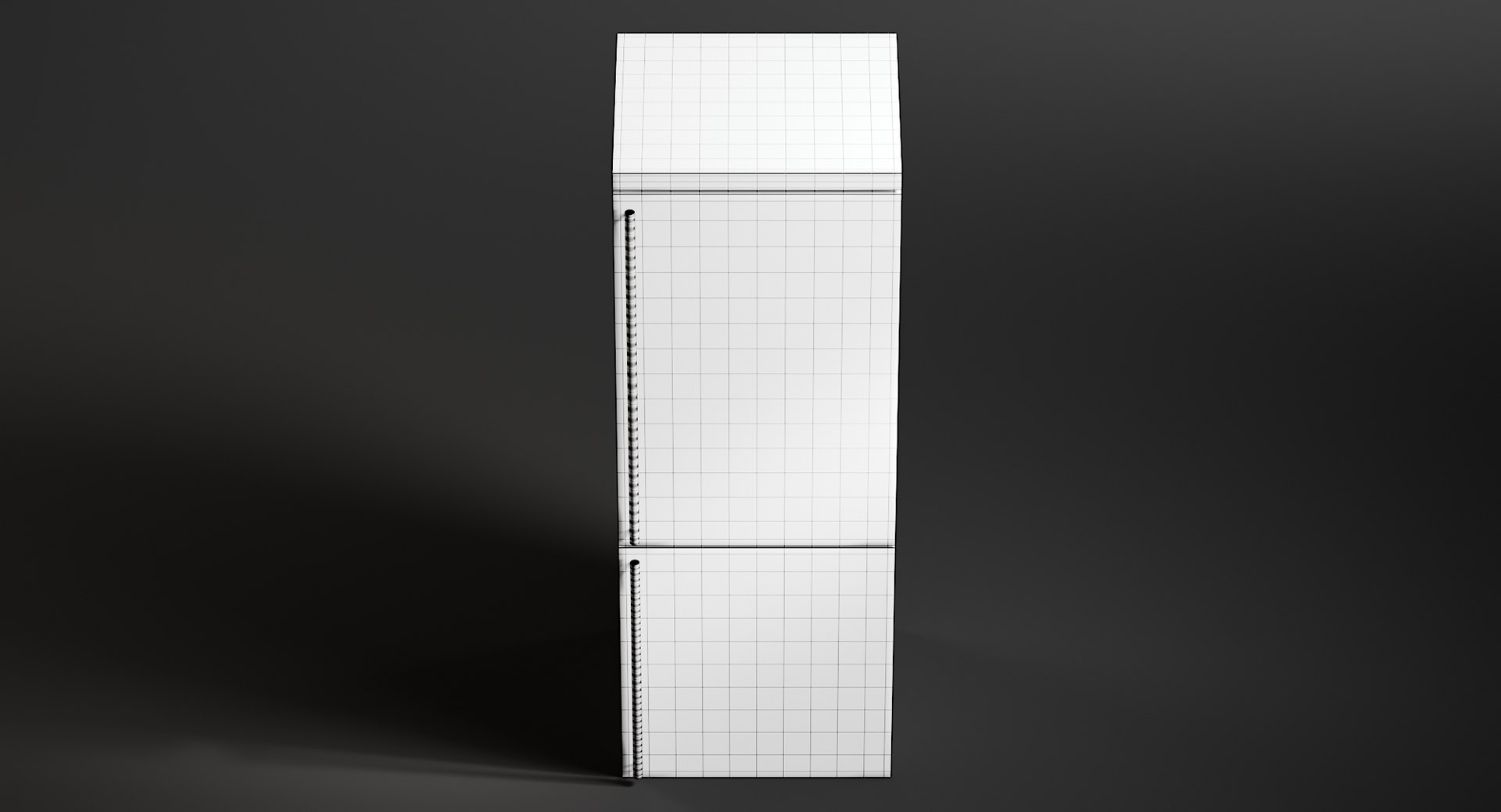3D Realistic Fridge Classic - TurboSquid 1431013