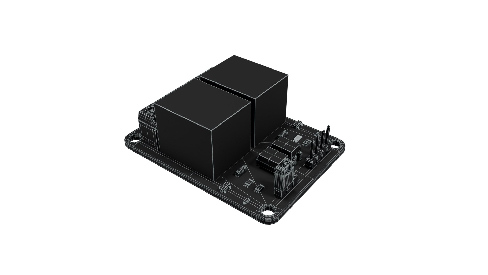 3D Relay Module MODULO RELE model - TurboSquid 2037789