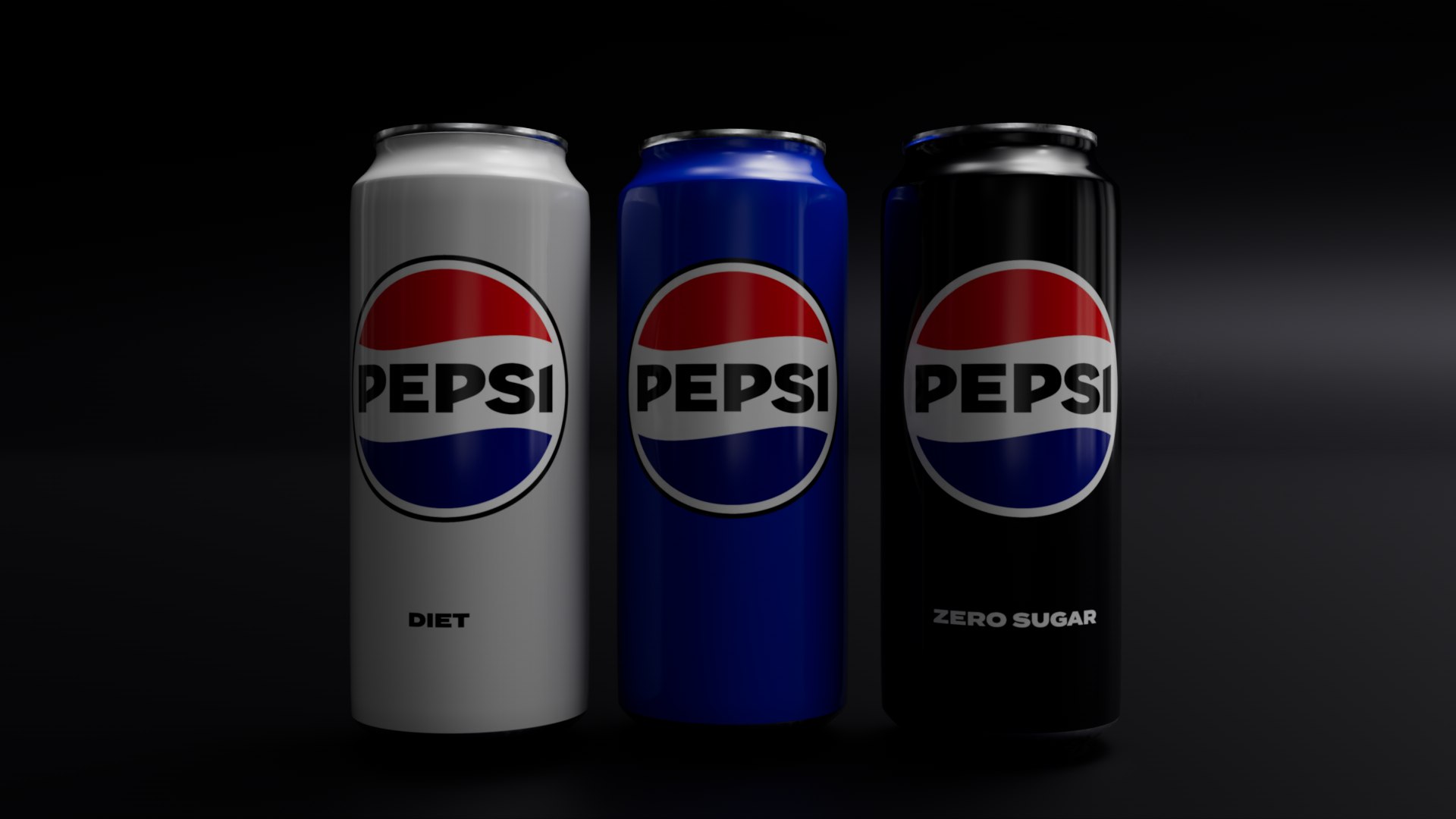 Pepsi Cans New Logo Large 3D Model - TurboSquid 2267012
