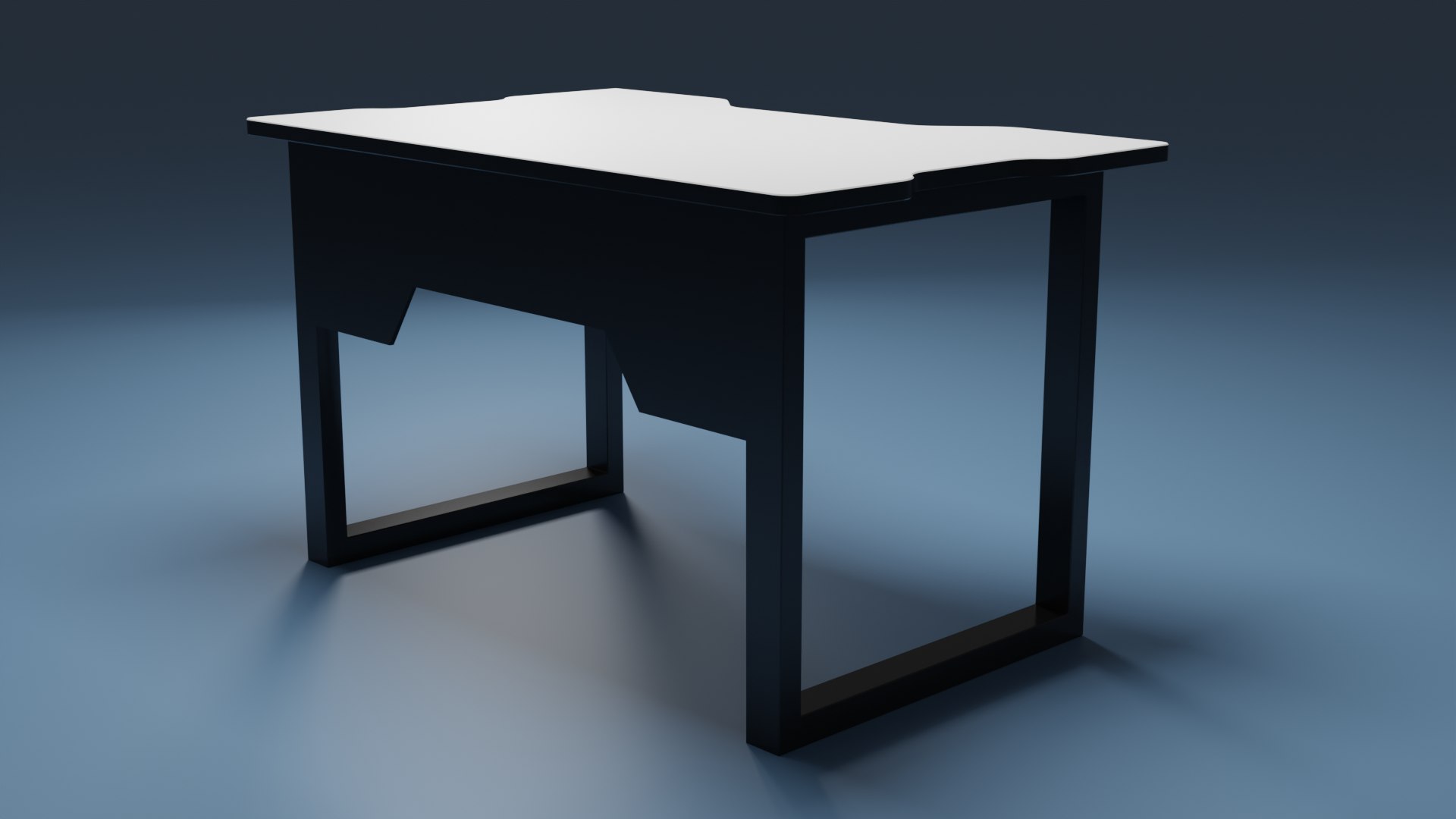 Gaming Desk 3D Model - TurboSquid 1944977