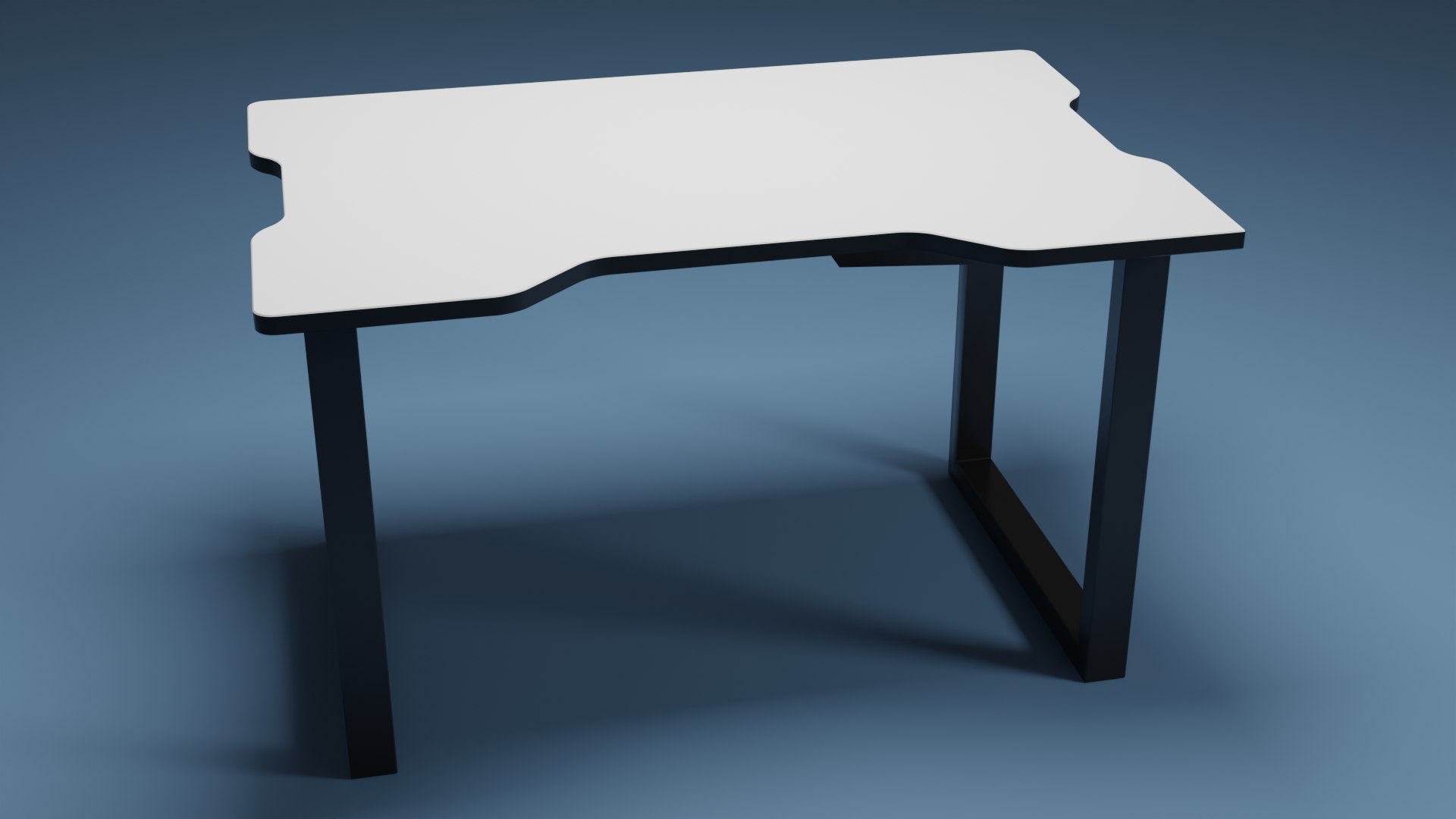 Gaming Desk 3D Model - TurboSquid 1944977