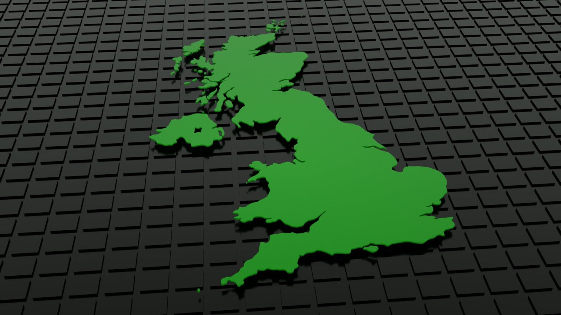 United Kingdom 3d Model