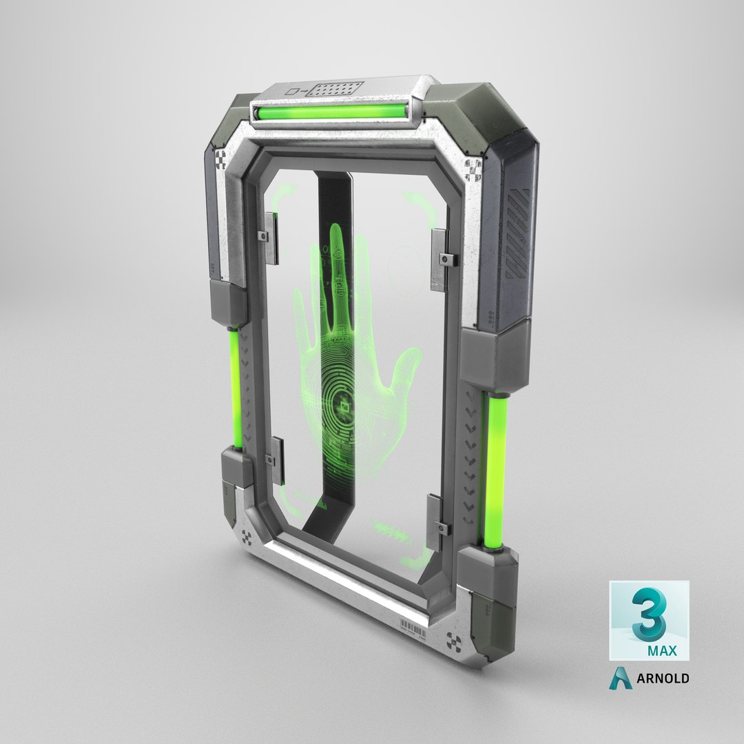 Sci-Fi Digital Hand Scanner 3D Model - TurboSquid 2190225