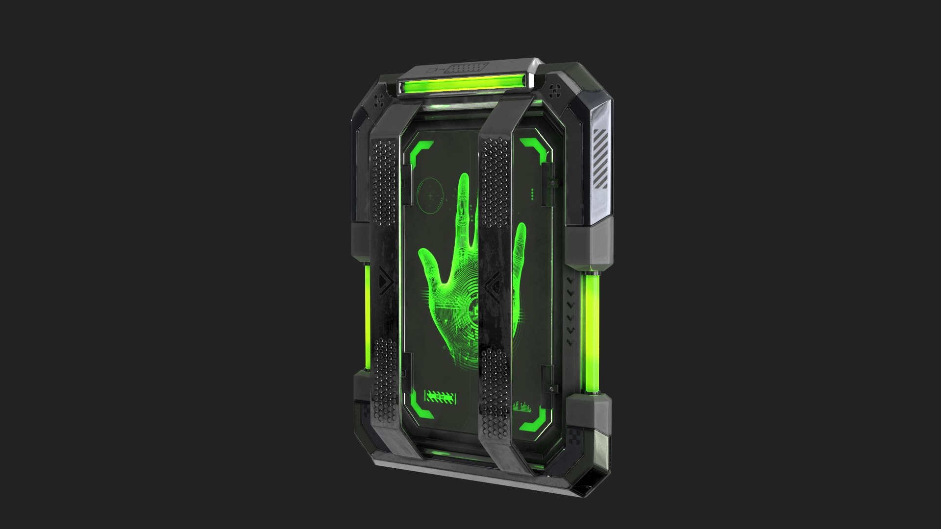 Sci-Fi Digital Hand Scanner 3D Model - TurboSquid 2190225