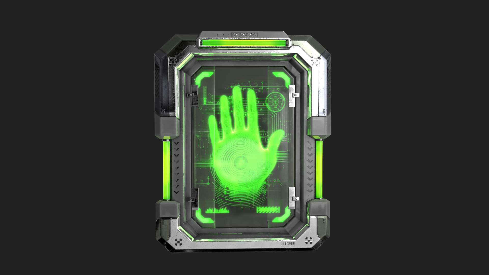 Sci-Fi Digital Hand Scanner 3D Model - TurboSquid 2190225