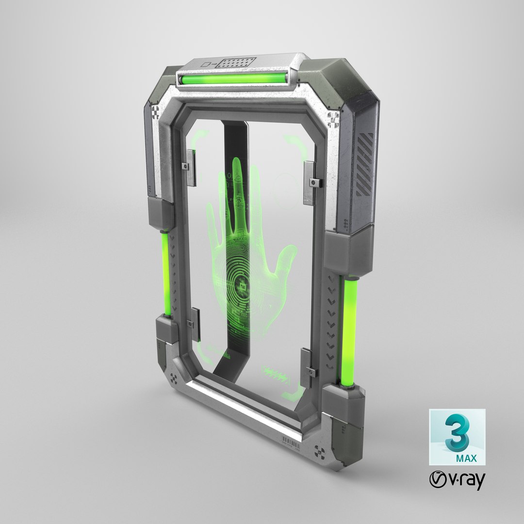 Sci-Fi Digital Hand Scanner 3D Model - TurboSquid 2190225