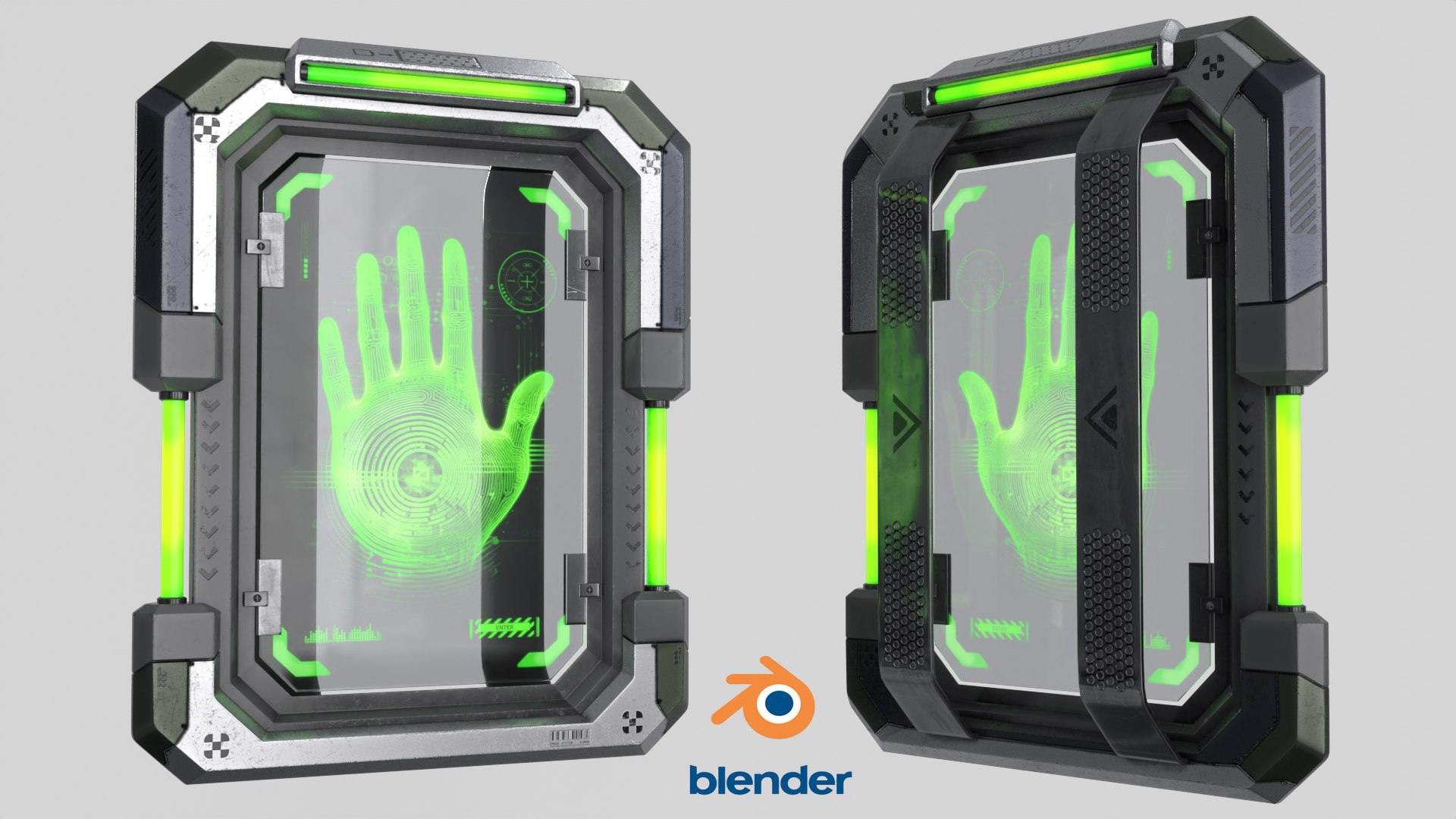 Sci-Fi Digital Hand Scanner 3D Model - TurboSquid 2190225