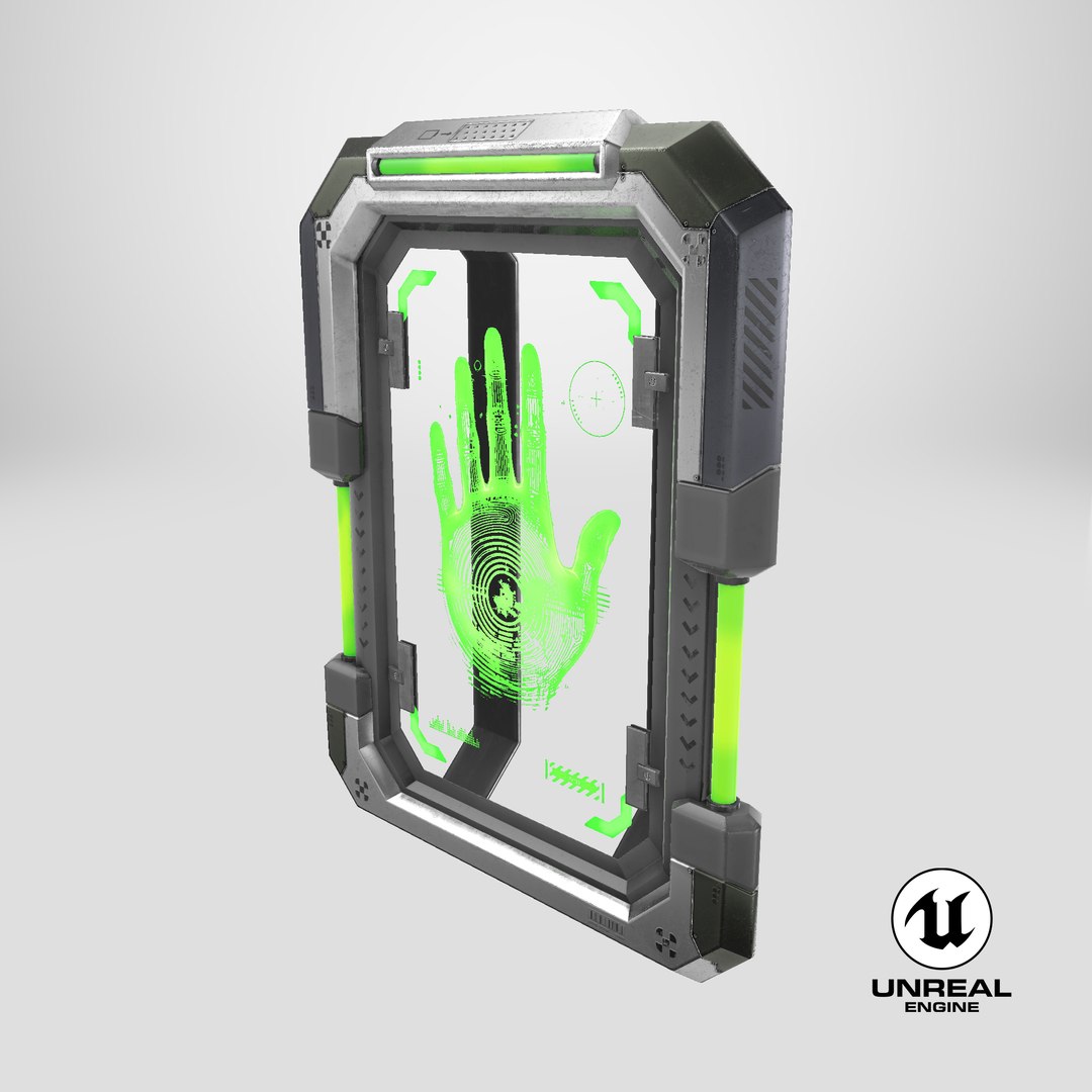 Sci-Fi Digital Hand Scanner 3D Model - TurboSquid 2190225