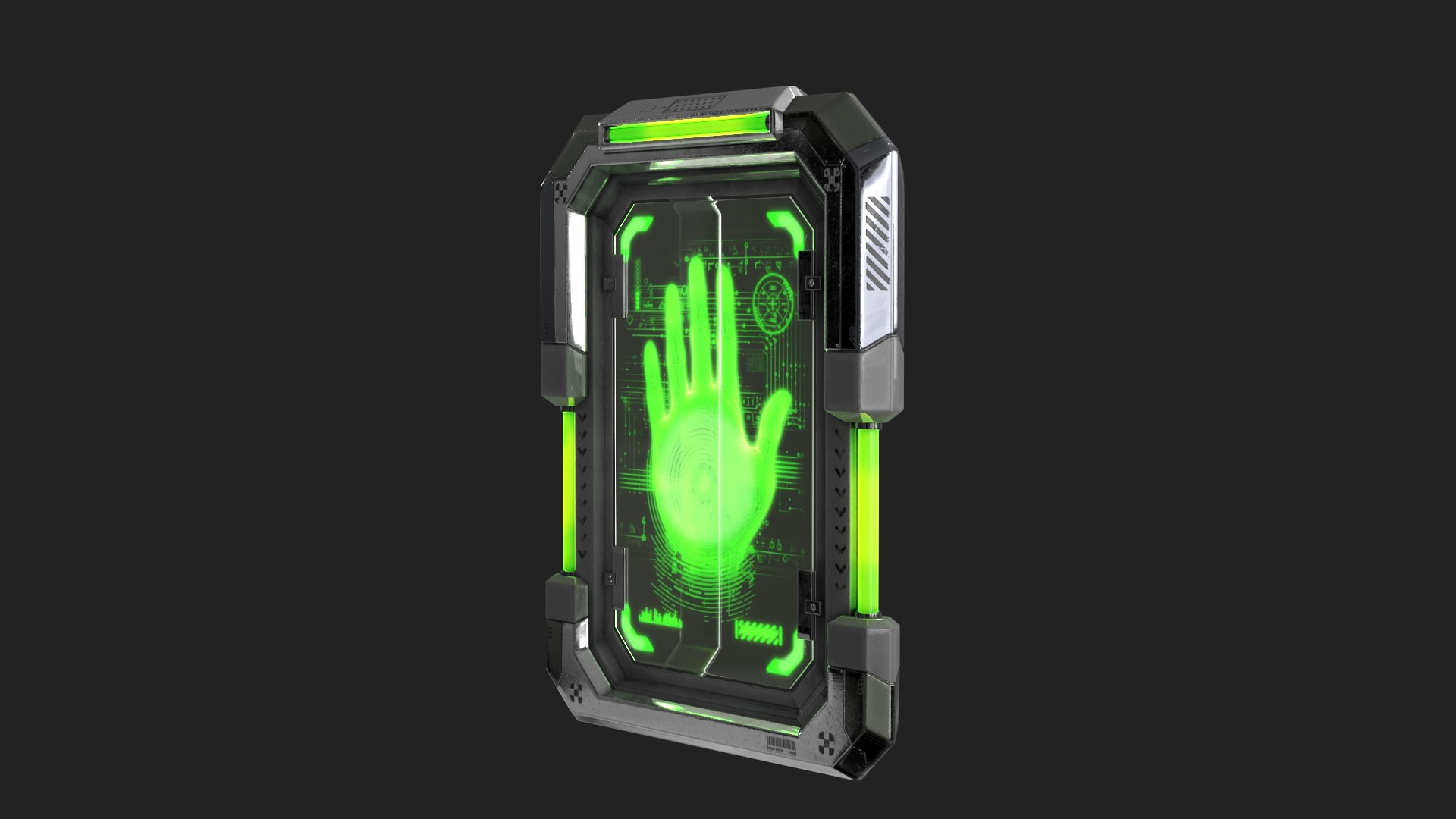 Sci-Fi Digital Hand Scanner 3D Model - TurboSquid 2190225
