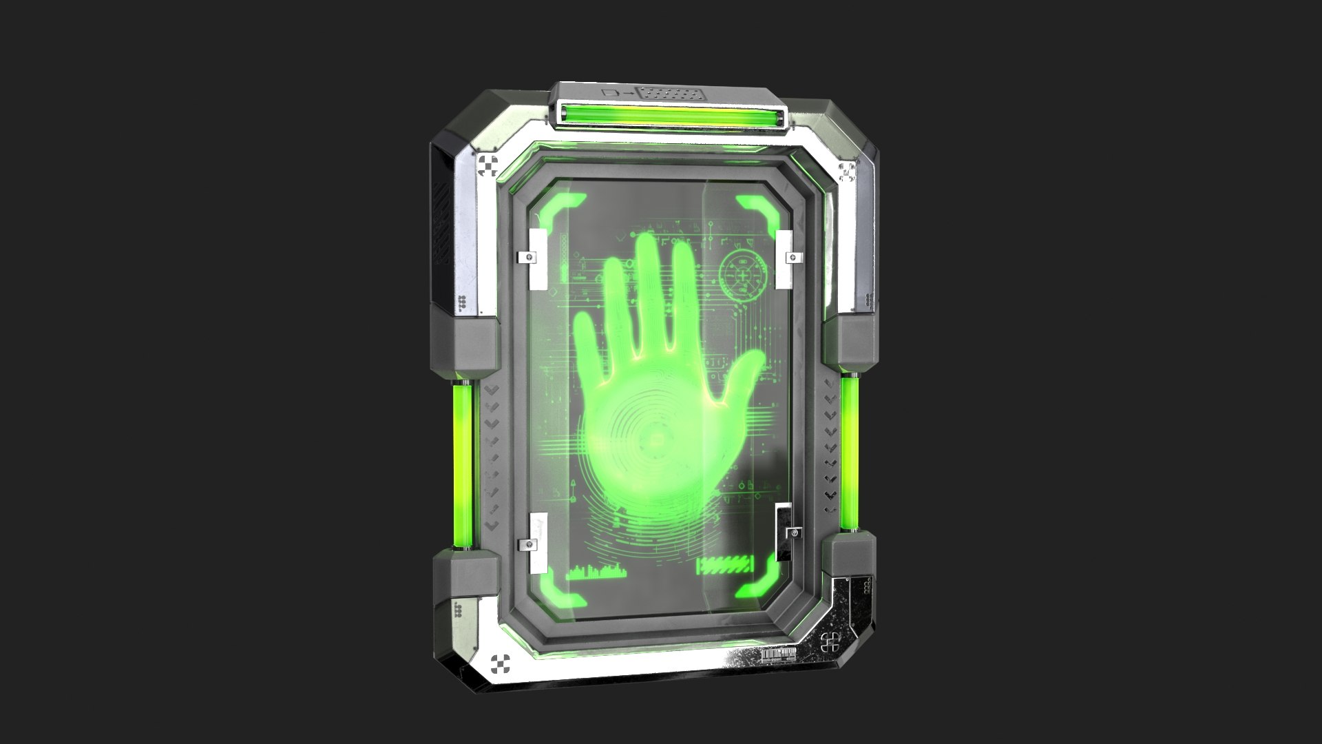 Sci-Fi Digital Hand Scanner 3D Model - TurboSquid 2190225