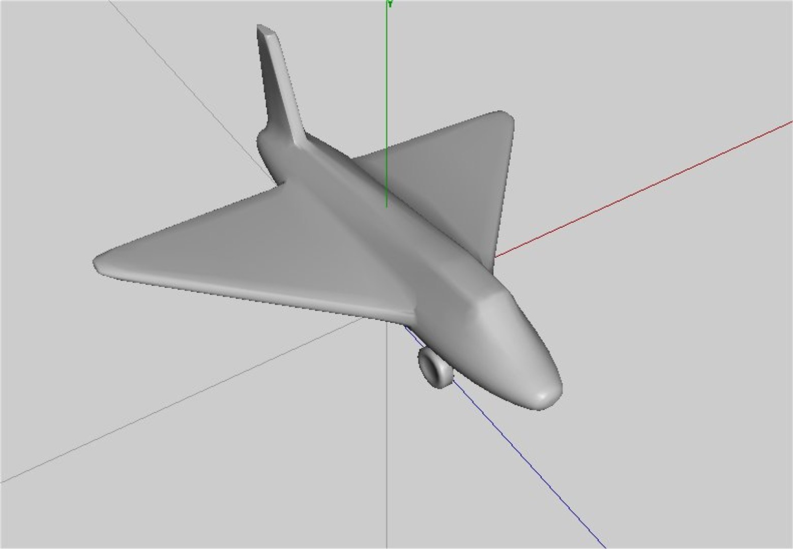 Free Plane 3d Model