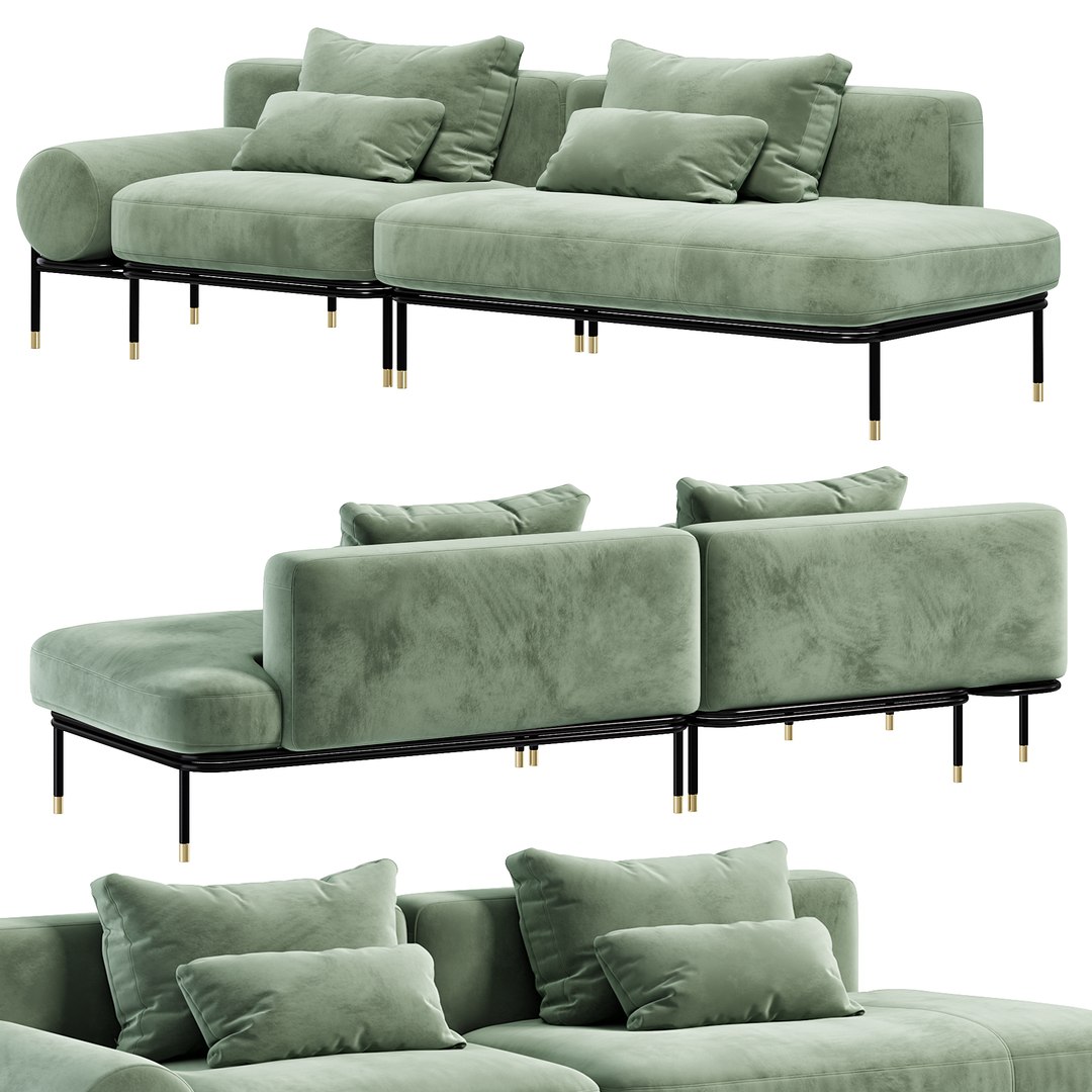 3D SELVA Sofa By Natuzzi Italia - TurboSquid 1957565