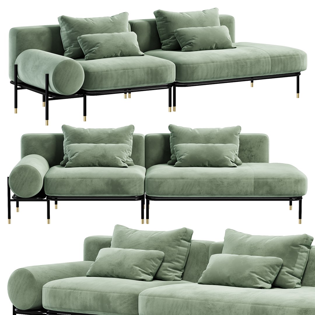 3D SELVA Sofa By Natuzzi Italia - TurboSquid 1957565