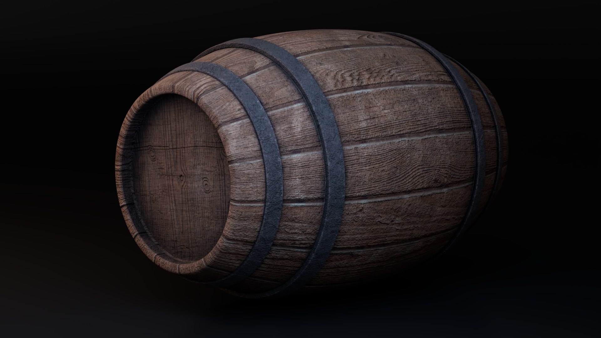 Free 3D Medieval Barrel Model - TurboSquid 2417529