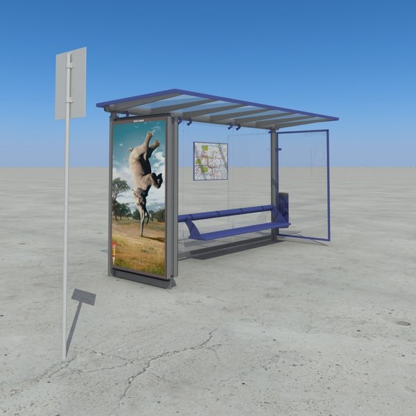 3d bus stop