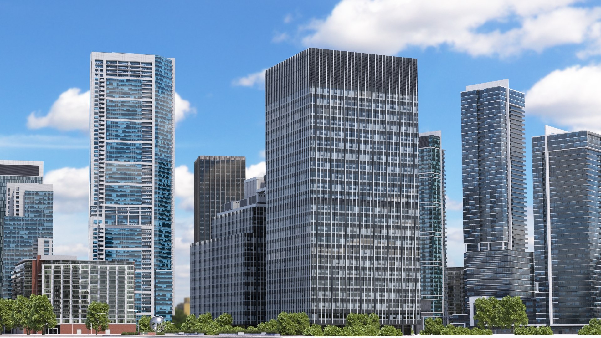 JPMorgan Chase V3 Lowpoly 3D - TurboSquid 1768128