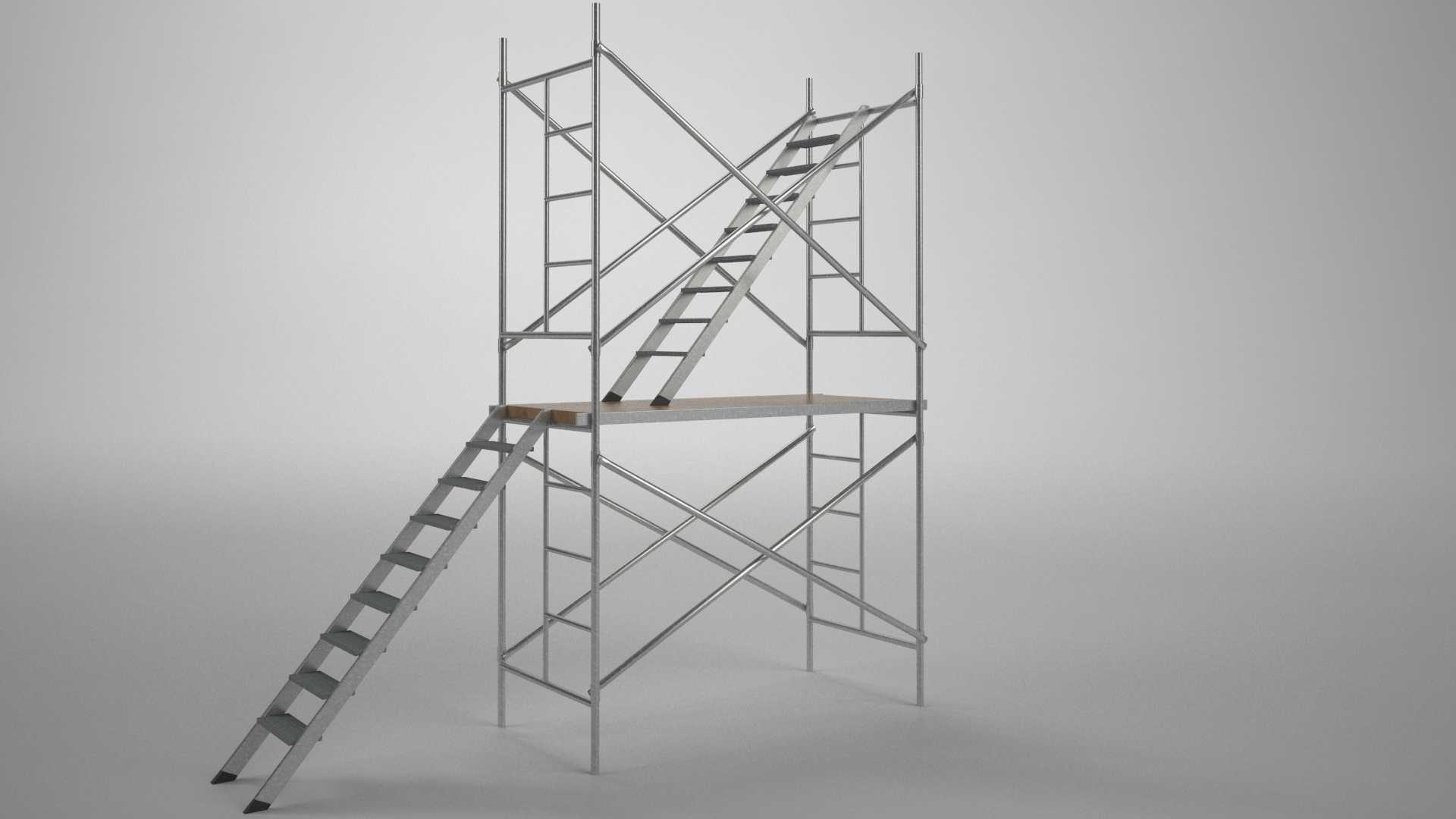 3d Model Scaffold Tower