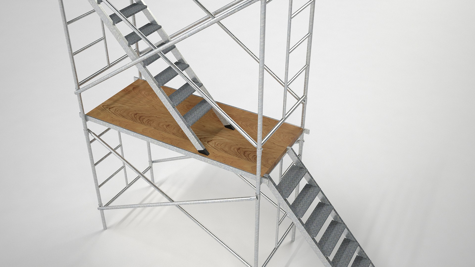 3d Model Scaffold Tower