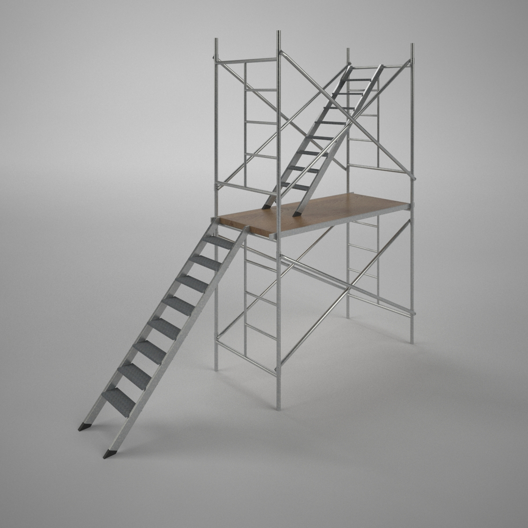 3d model scaffold tower
