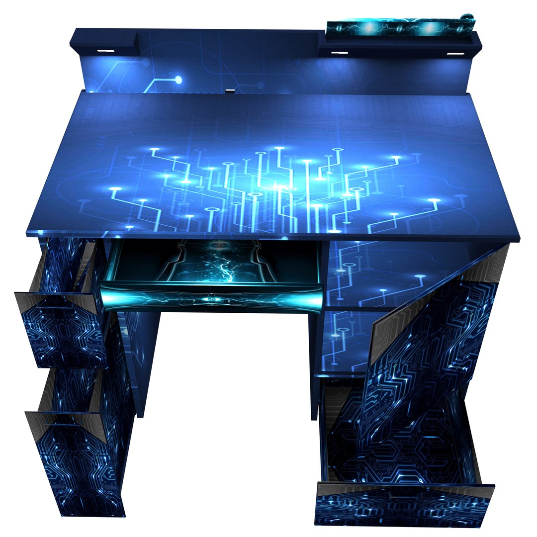 3D Computer Table - TurboSquid 1716158