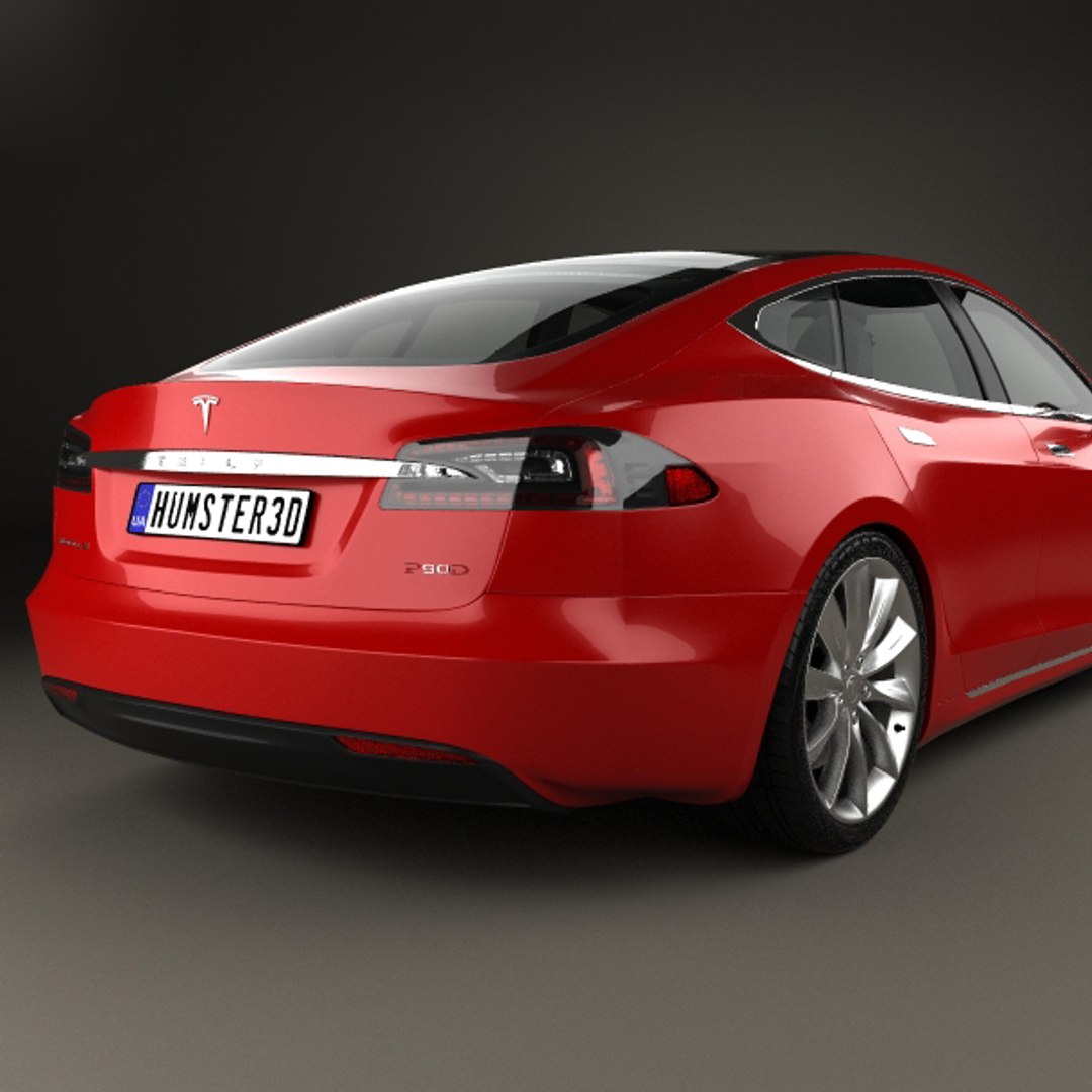 S P90d Tesla 3D Model - TurboSquid 1296738