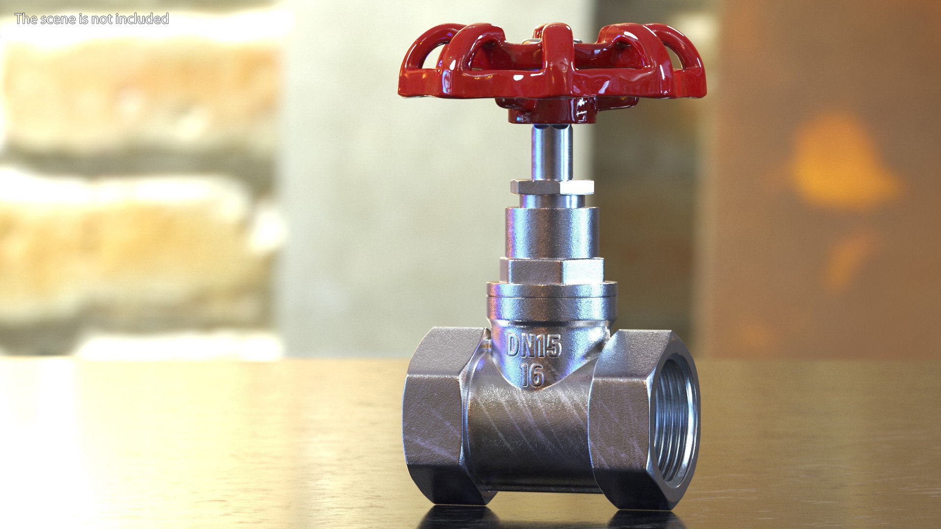 3D Globe Steam Stop Valve Steel Model - TurboSquid 1977377