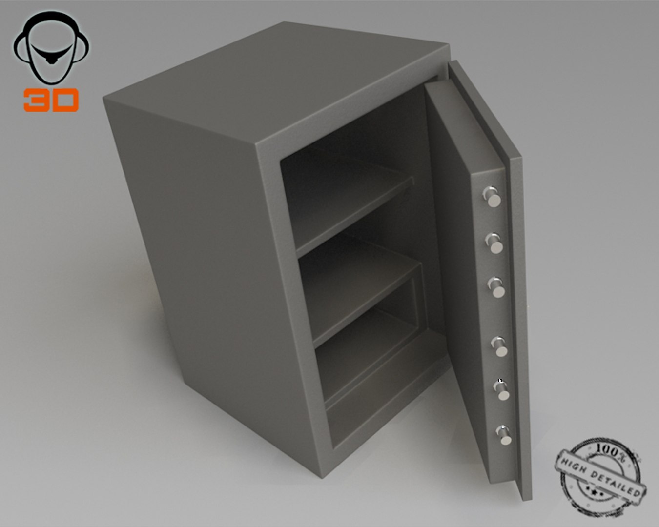 Locker 3d Max