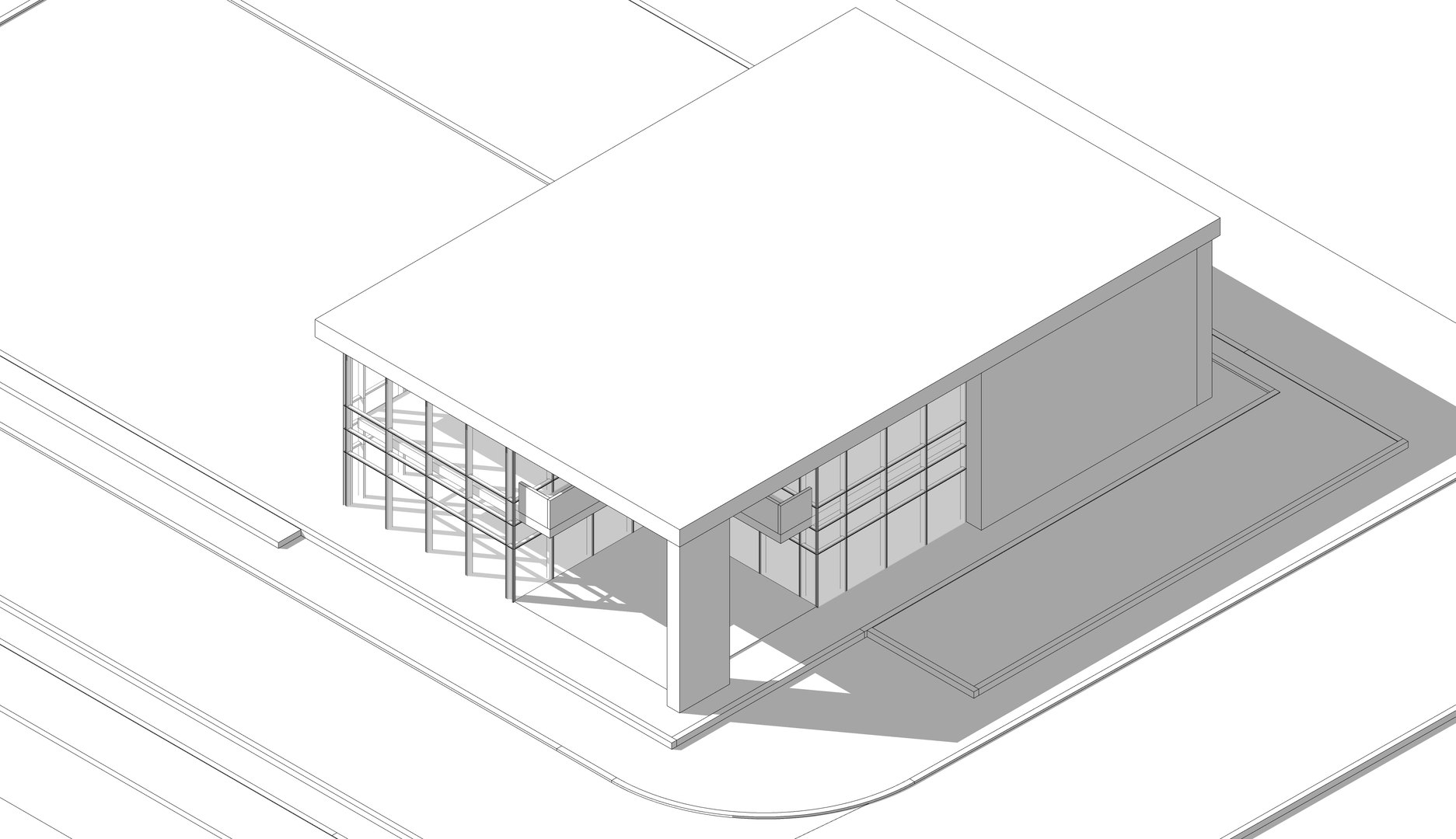 Two-storey Office 3D Model - TurboSquid 1634597