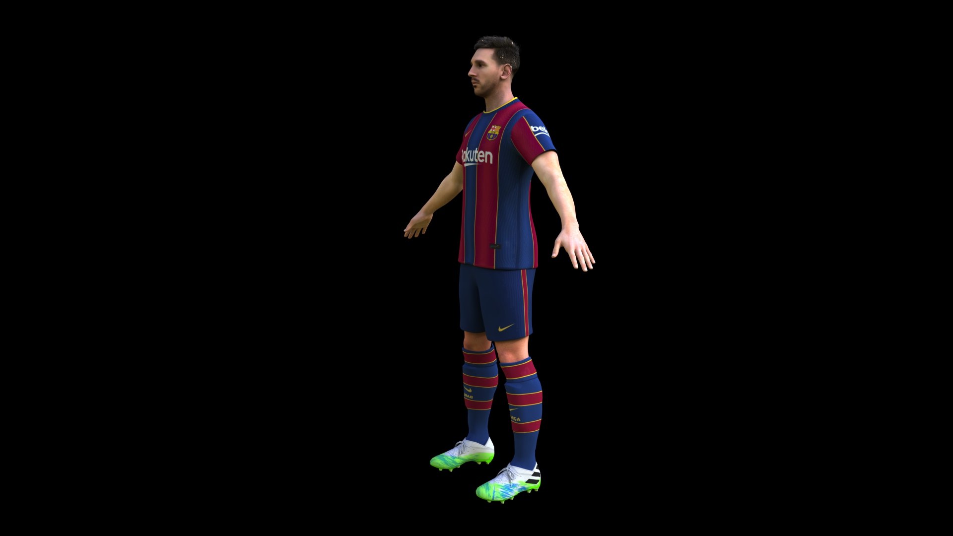 Lionel Messi 3d Model 3D - TurboSquid 2376978