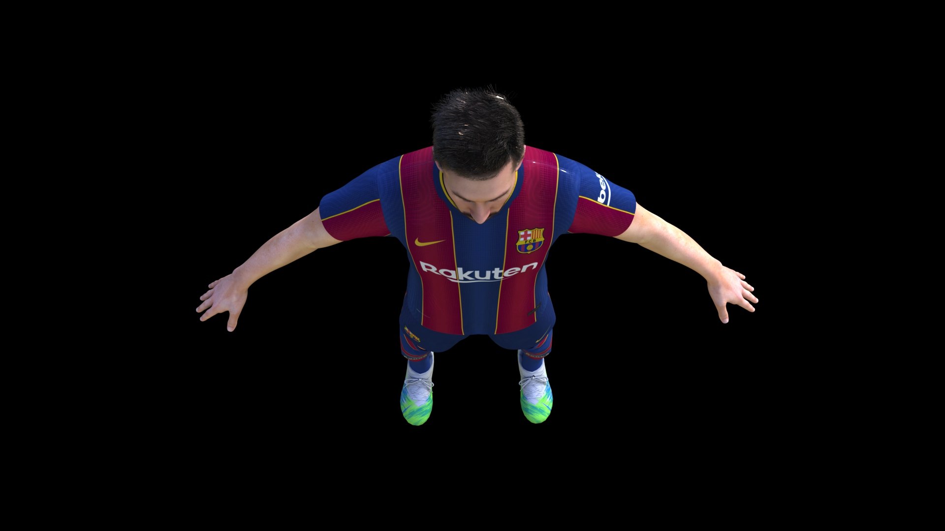 Lionel Messi 3d Model 3D - TurboSquid 2376978
