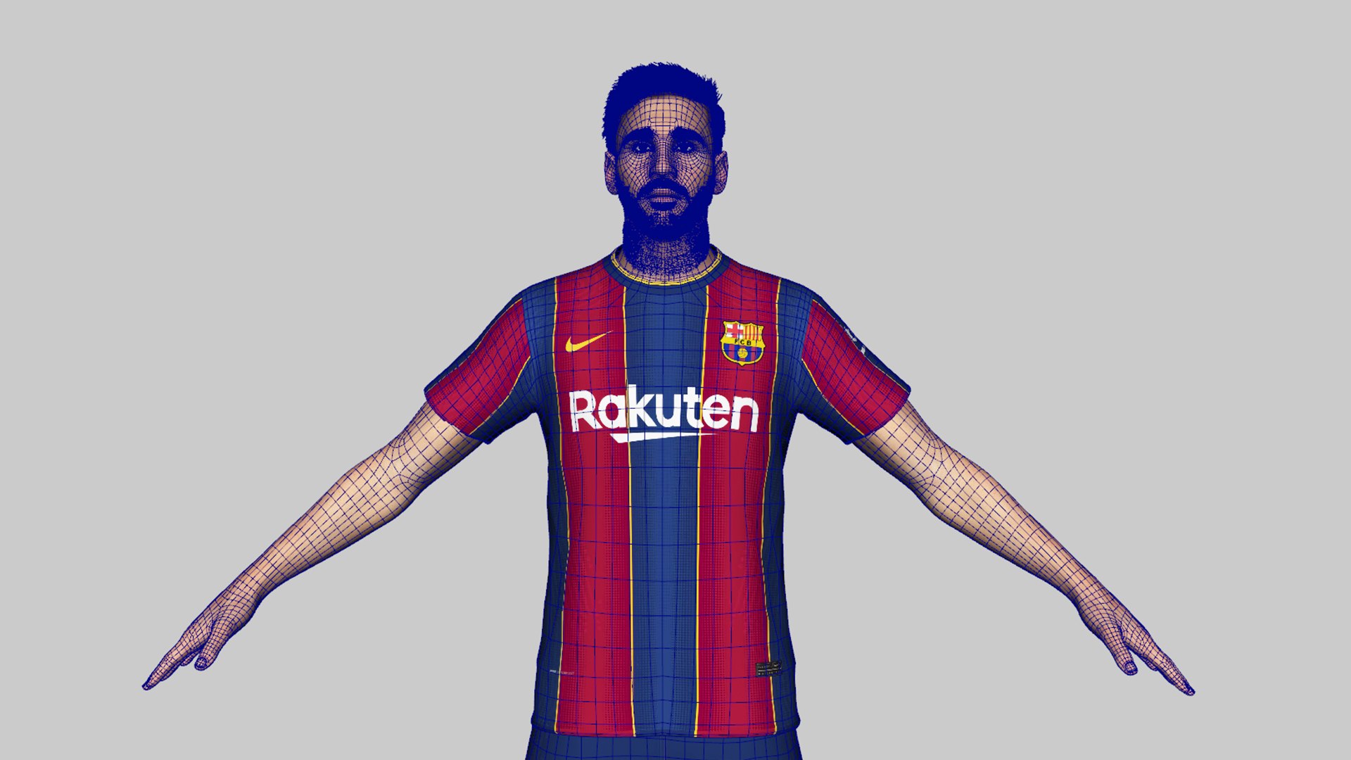 Lionel Messi 3d Model 3D - TurboSquid 2376978