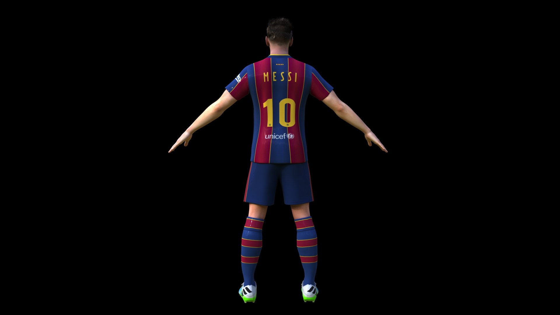 Lionel Messi 3d Model 3D - TurboSquid 2376978