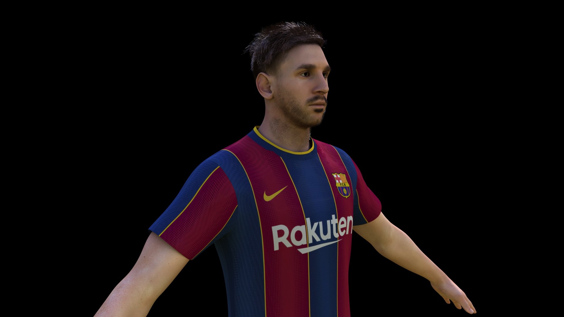 Lionel Messi 3d Model 3D - TurboSquid 2376978