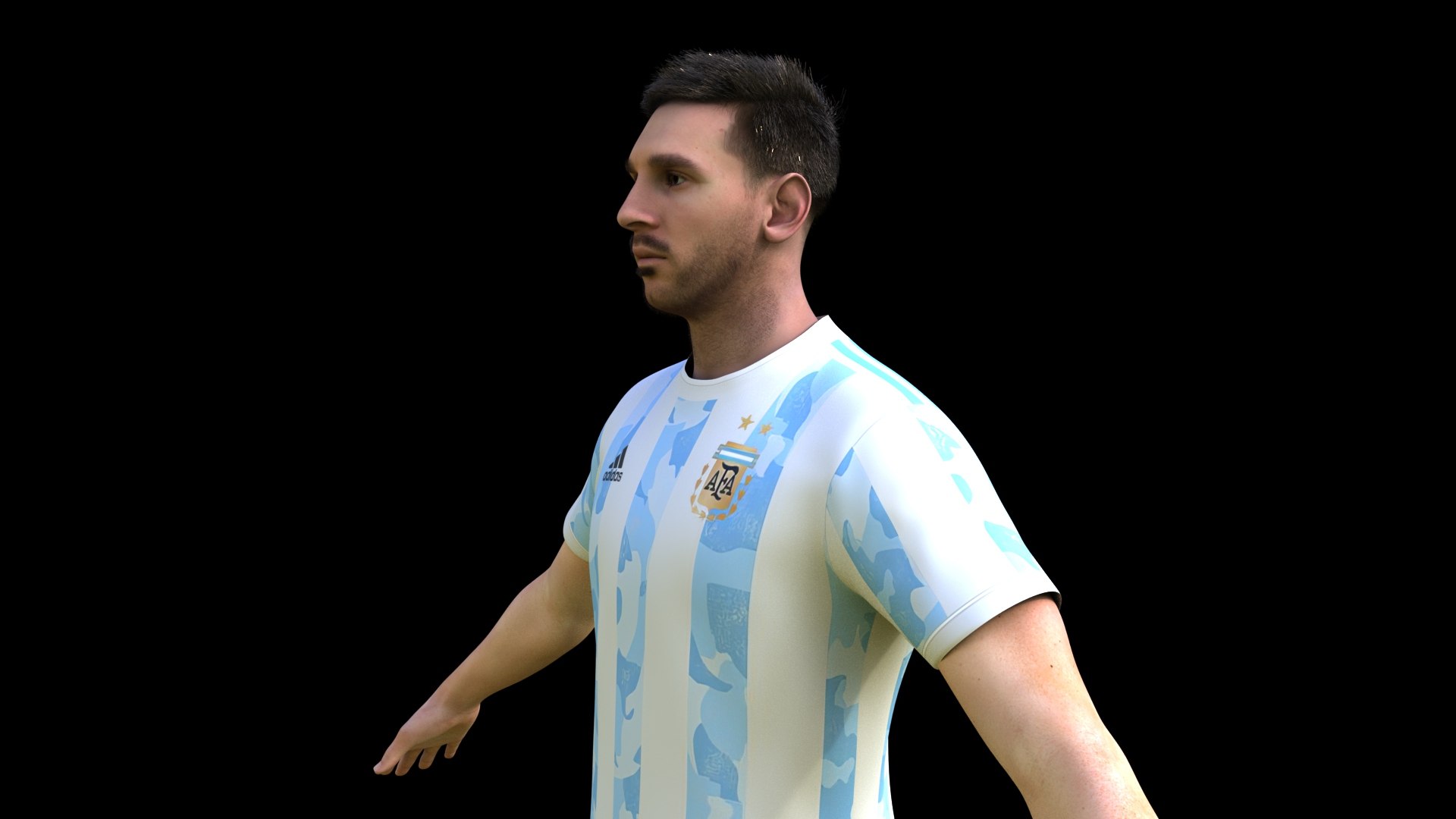 Lionel Messi 3d Model 3D - TurboSquid 2376978