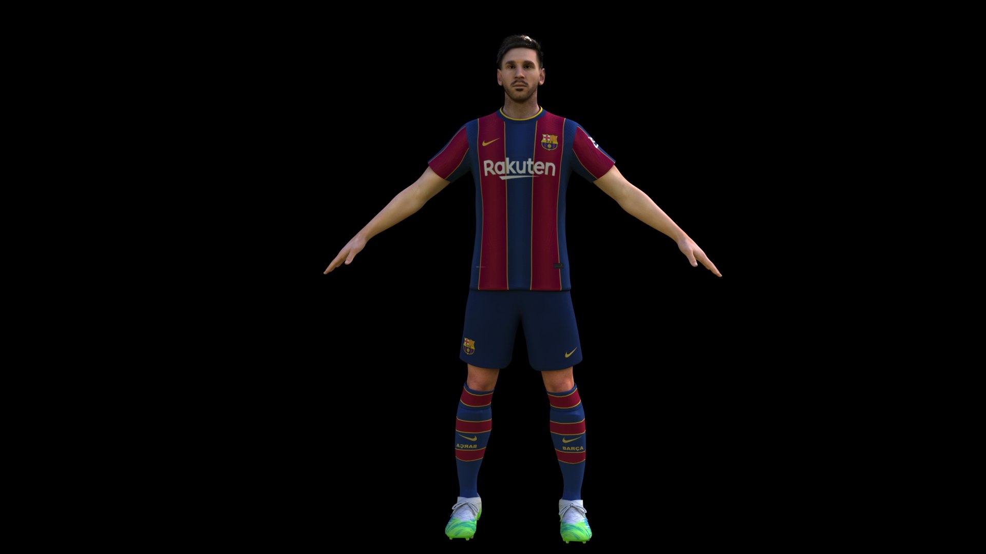 Lionel Messi 3d Model 3D - TurboSquid 2376978