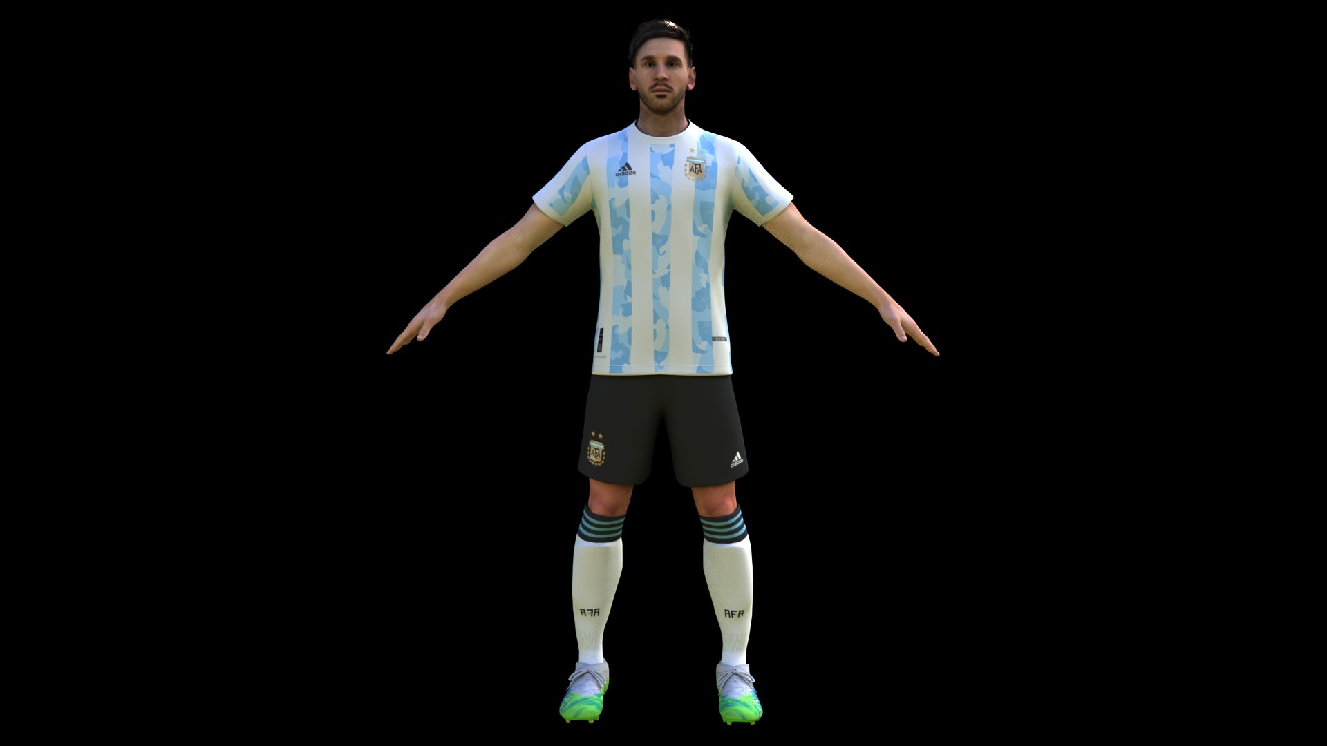 Lionel Messi 3d Model 3D - TurboSquid 2376978
