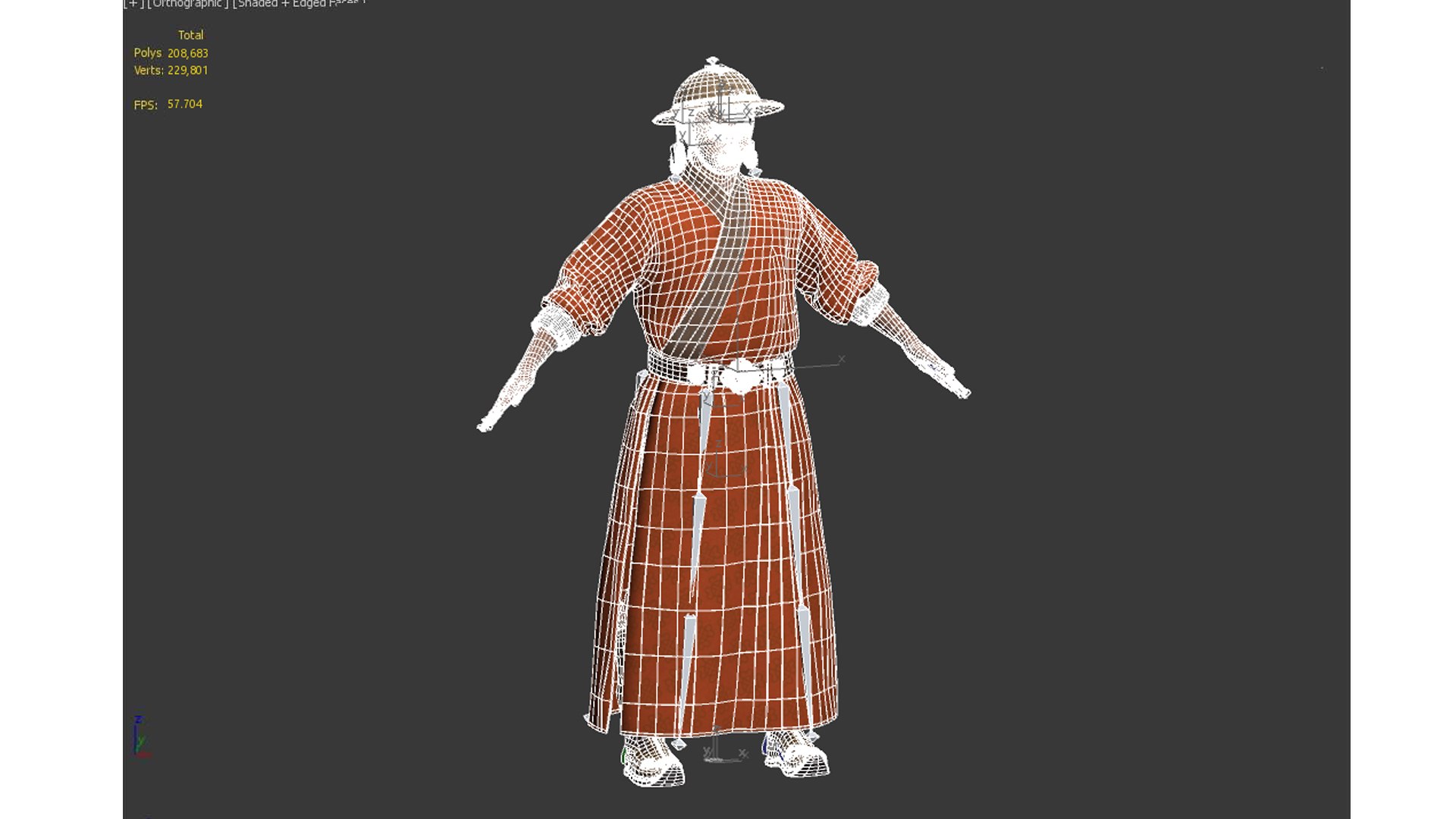 Mongol People 3D Model - TurboSquid 2317127
