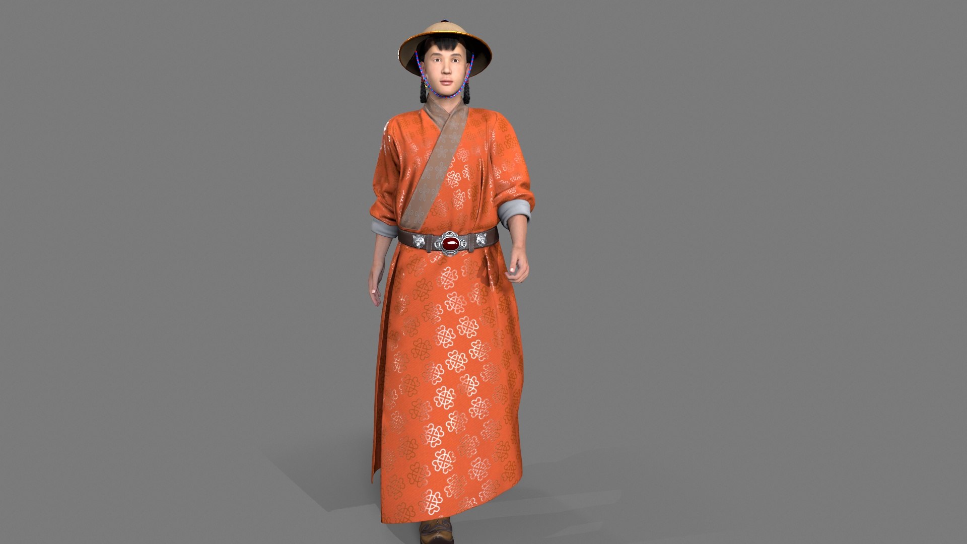 Mongol People 3D Model - TurboSquid 2317127