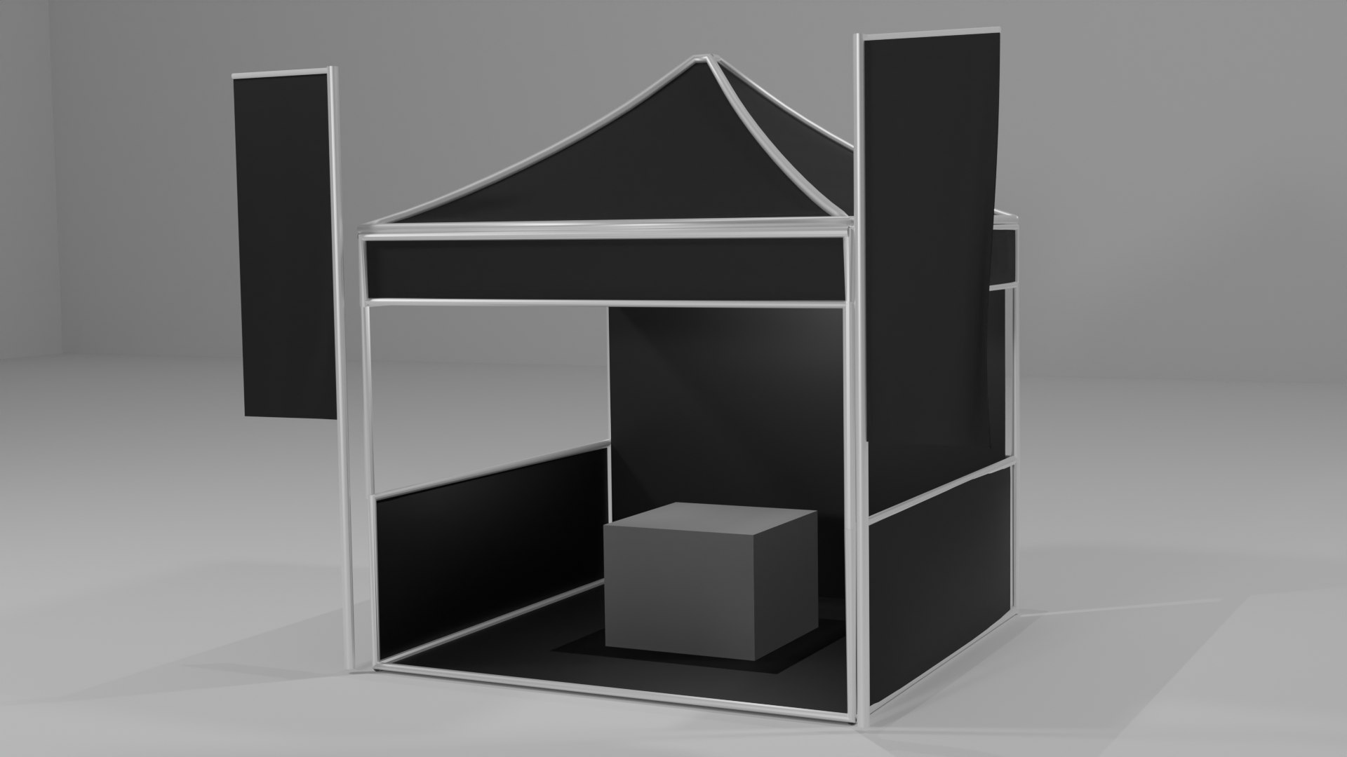 Simple Stand Tenant 3D - TurboSquid 2356780