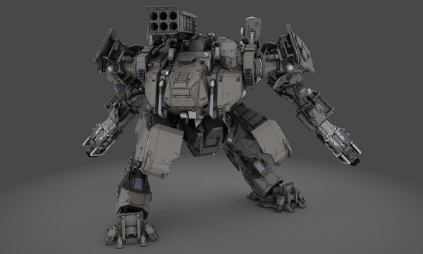 Mech 3D Models for Download | TurboSquid