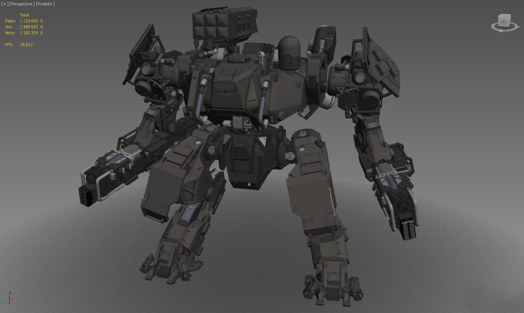 Mech Mecha Robot Model - TurboSquid 1510708
