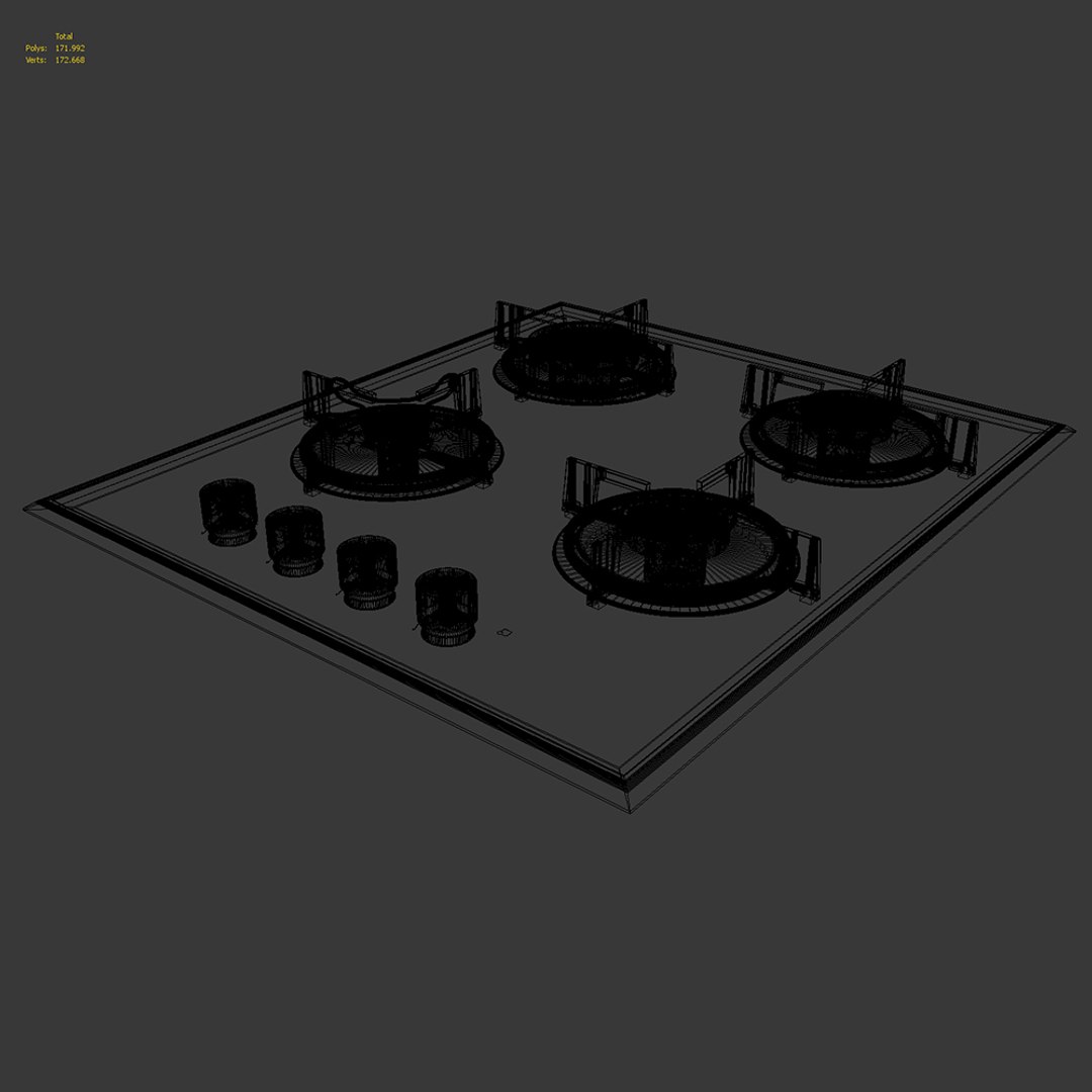 Set Cooker 3D Model - TurboSquid 1342662