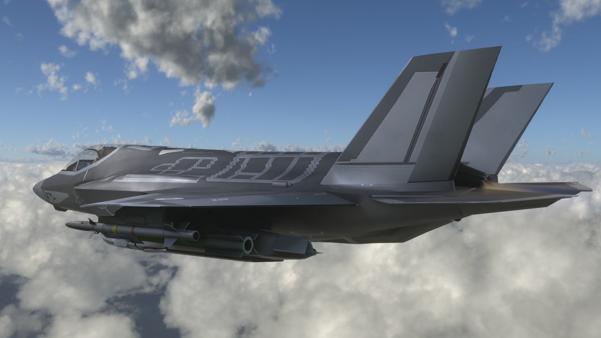 3D fighter airplane lockheed model - TurboSquid 1542701