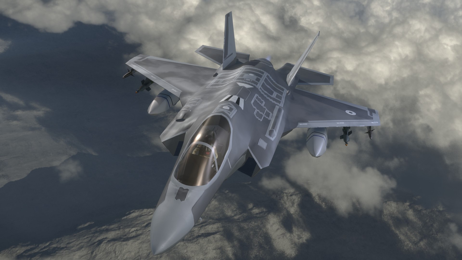 3D fighter airplane lockheed model - TurboSquid 1542701