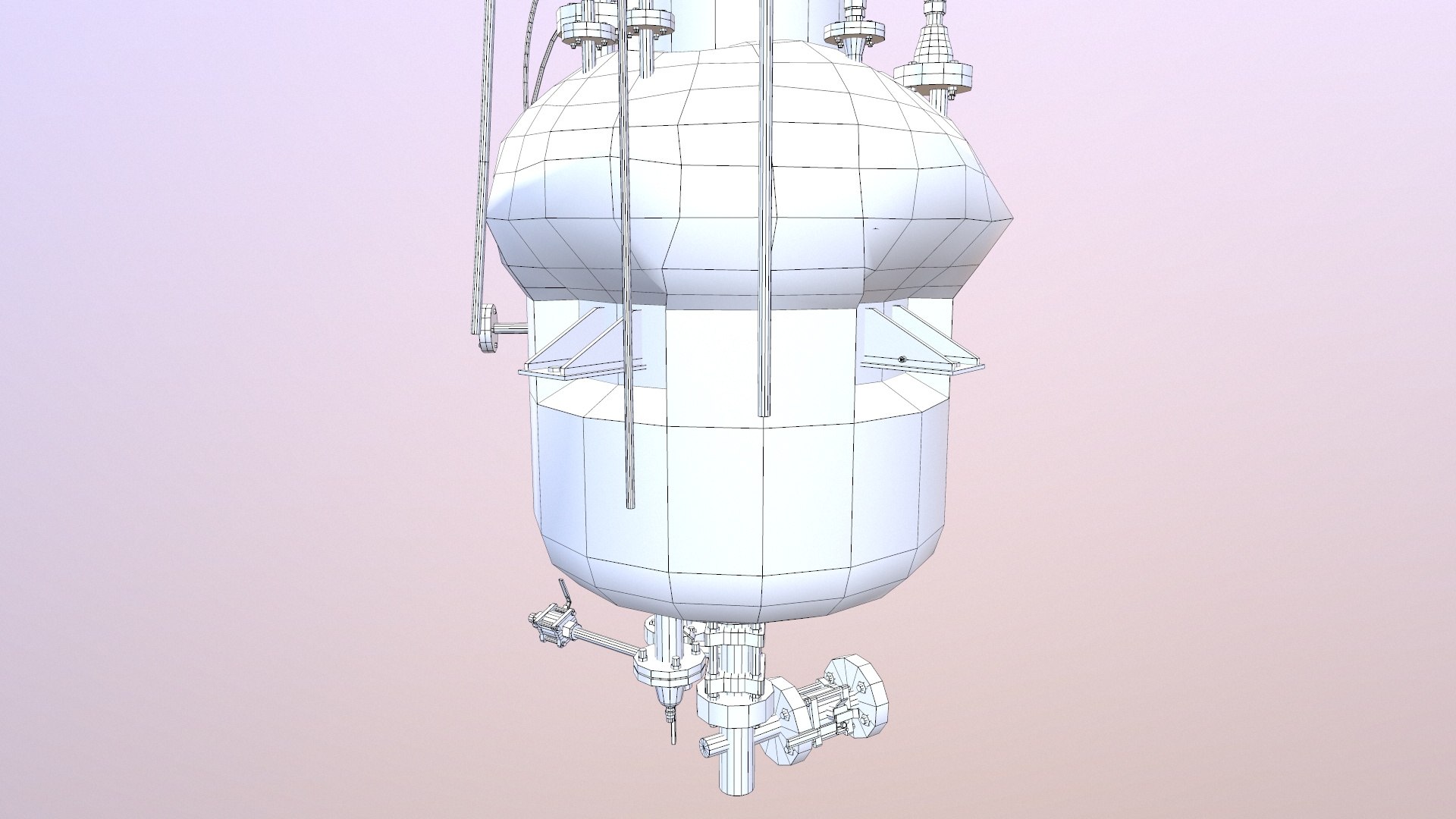 3D Vessel Tank Model - TurboSquid 2292007