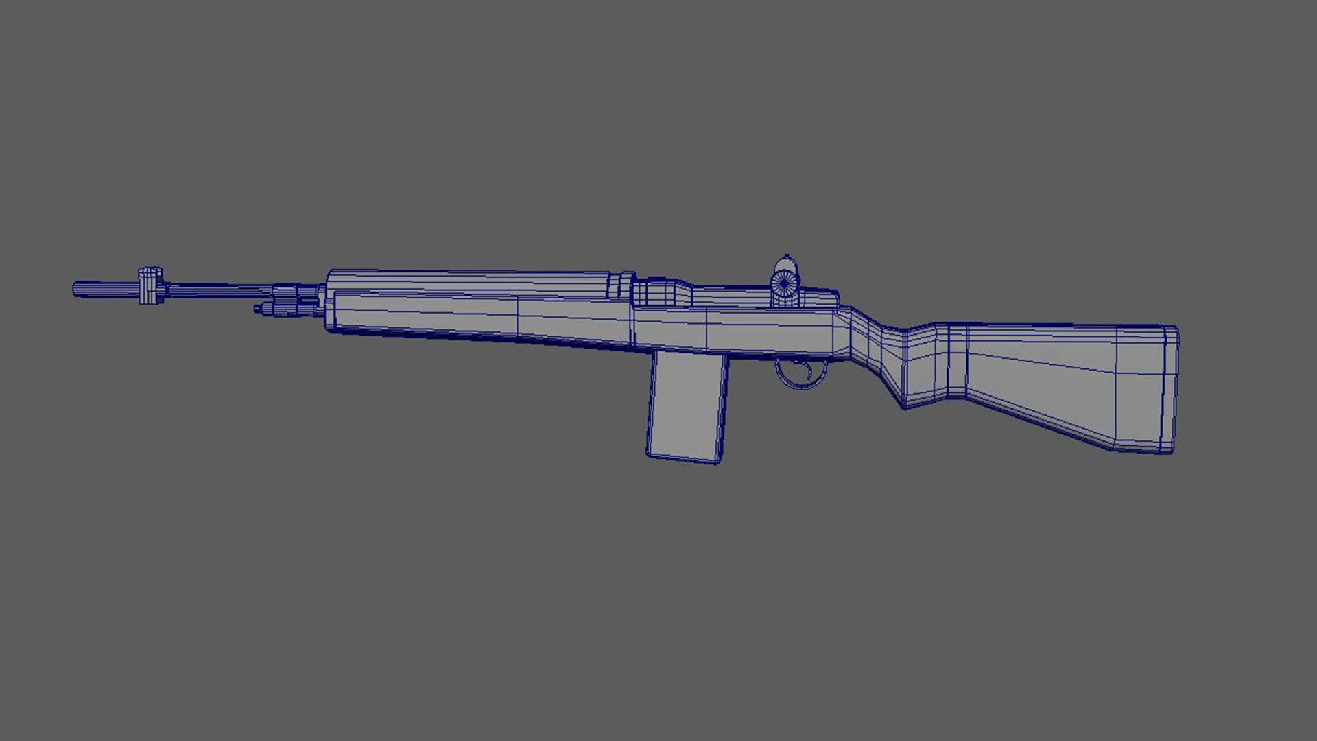 M14 Assault Rifle 3D - TurboSquid 2027904