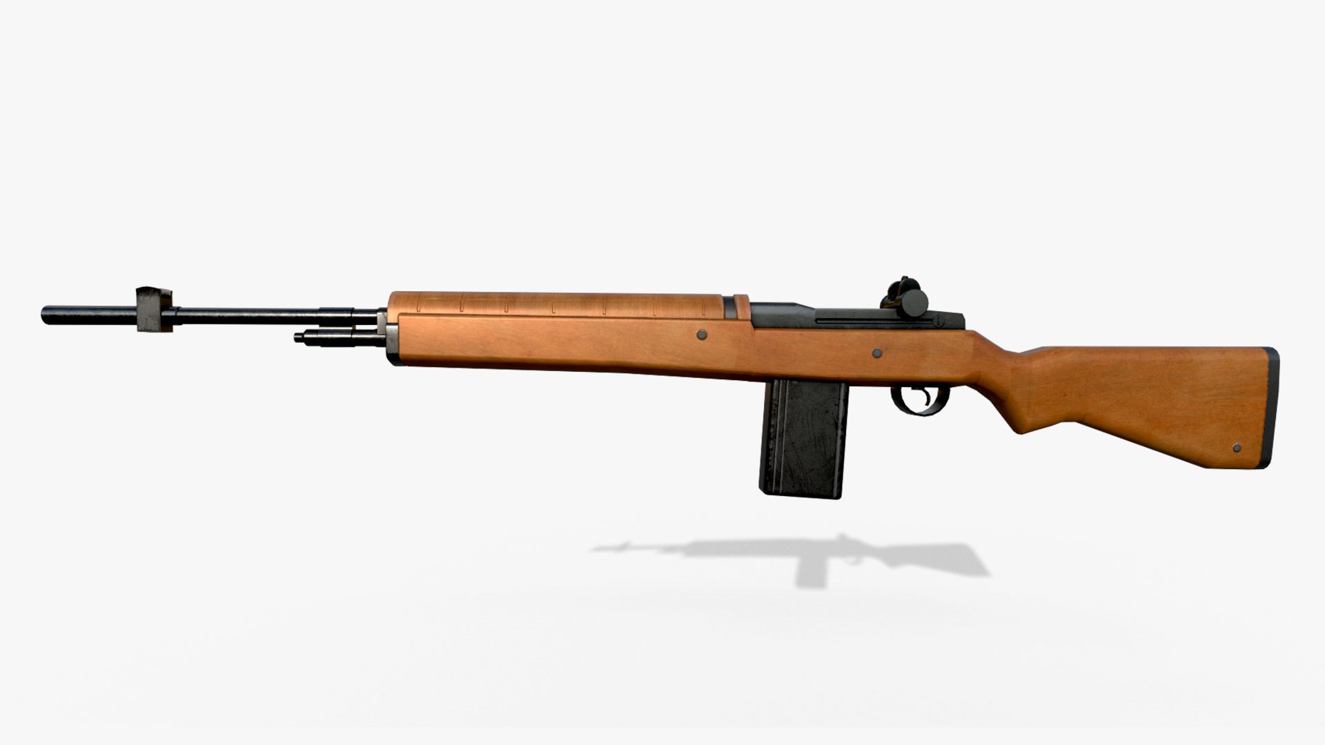 M14 Assault Rifle 3D - TurboSquid 2027904