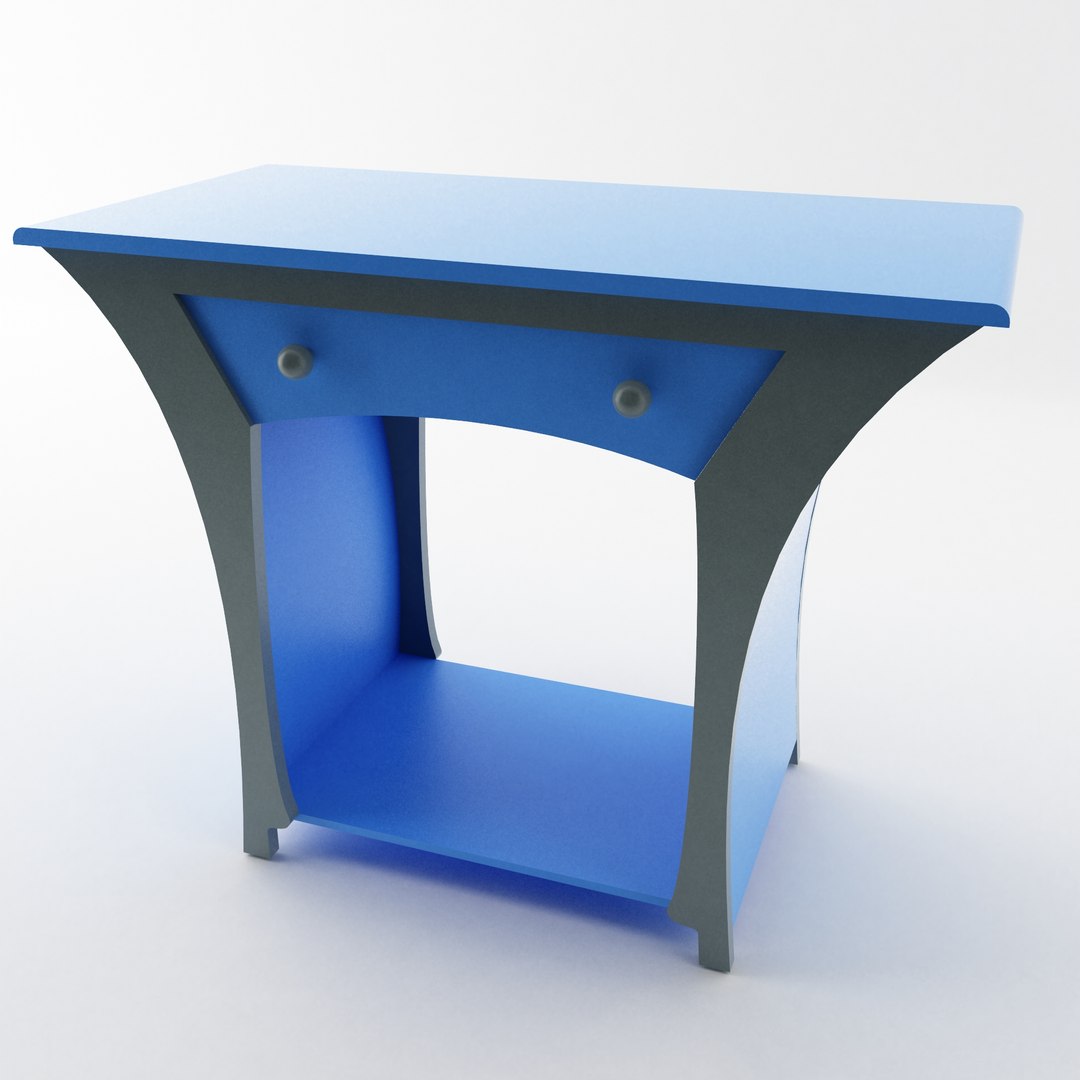 Surreal Desk Drawer 3d Model