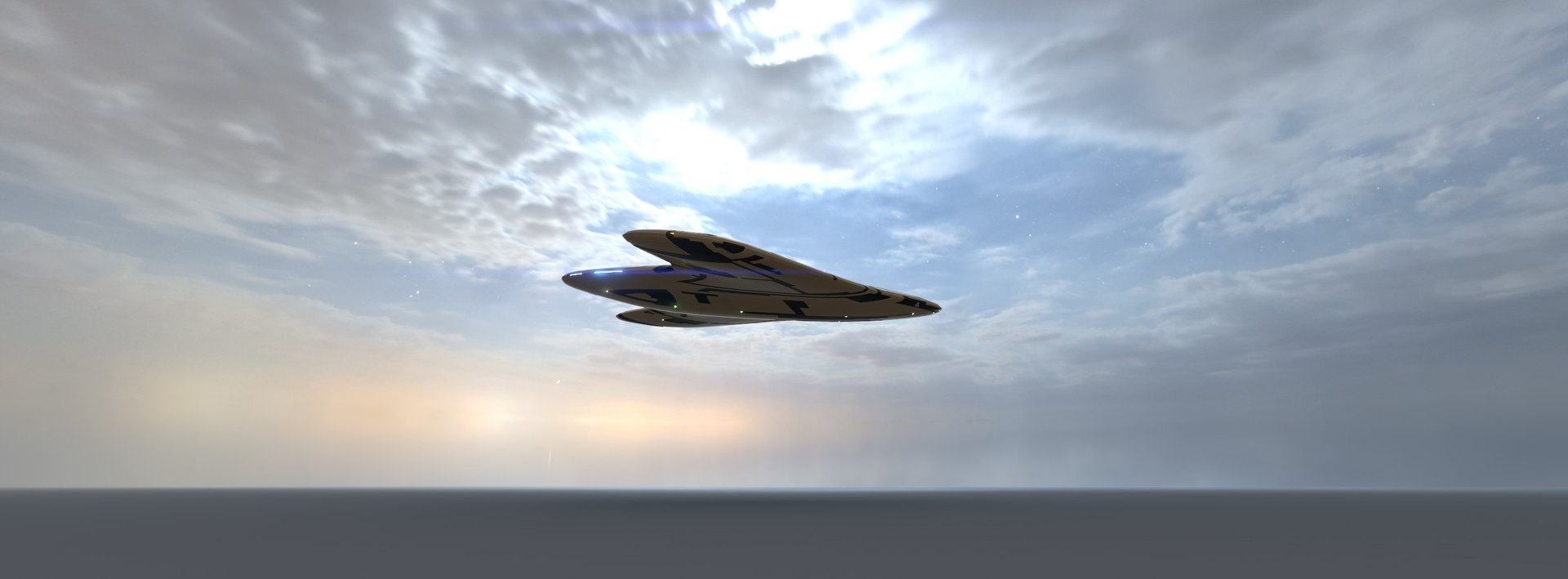 Explorer Spaceship 3D Model - TurboSquid 2210772